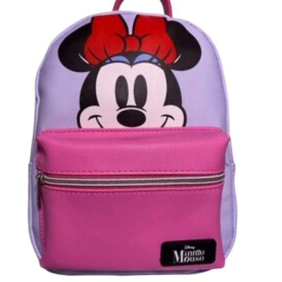 Disney | Bags | Bioworld Disney Minnie Mouse Mini Backpack | Poshmark